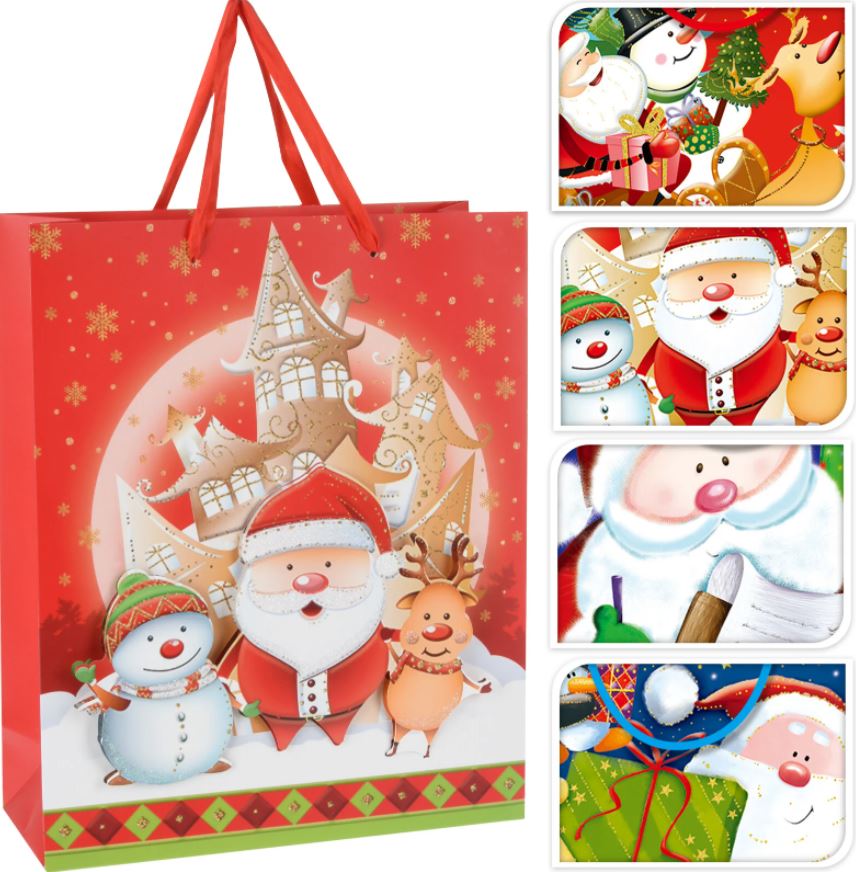 KESA UKRASNA NOVOGODIŠNJA 3D LARGE 4 DEZENA ABB302060 | Univerzal