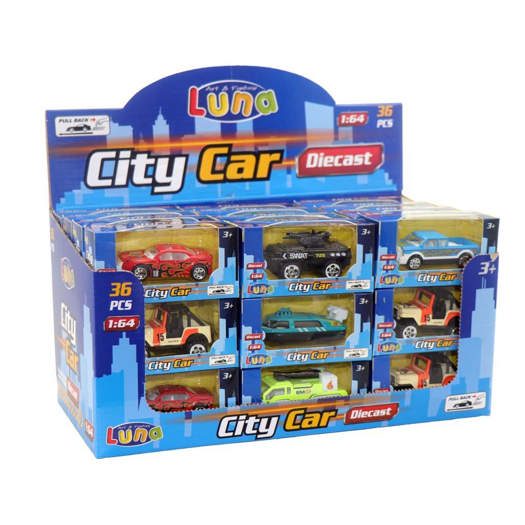 AUTO METALNI CITY U KUTIJI LUNA 621491 | Univerzal