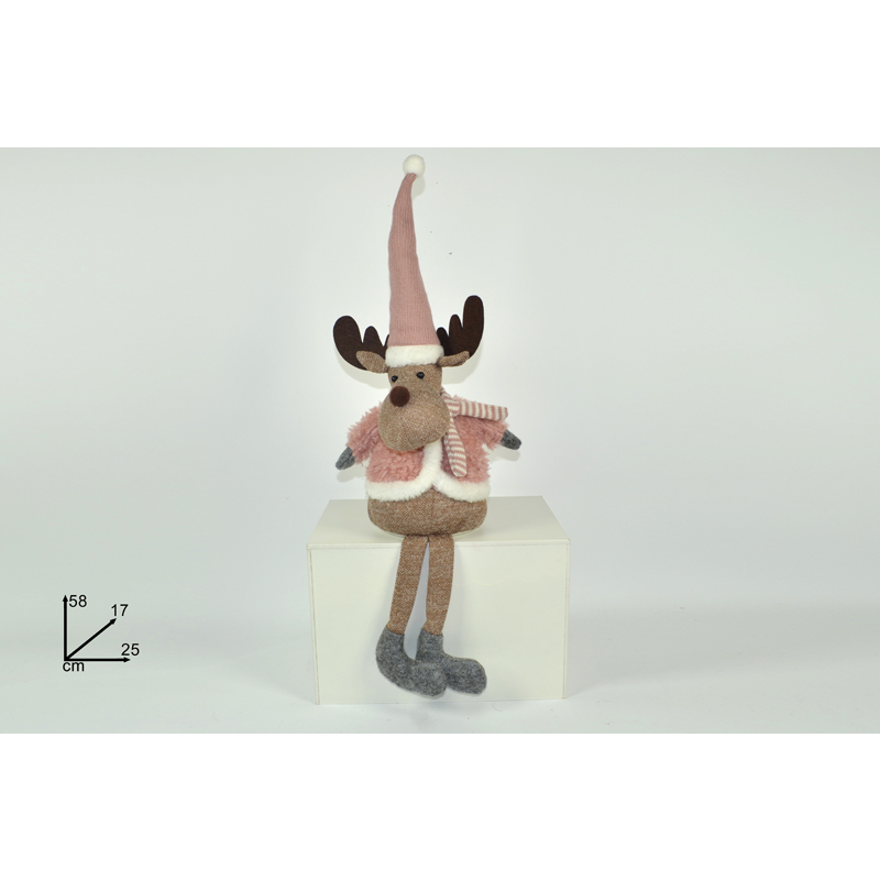 FIGURA NOVOGODIŠNJA IRVAS ROZI 58CM DS20-350-2 CA012676A | Univerzal