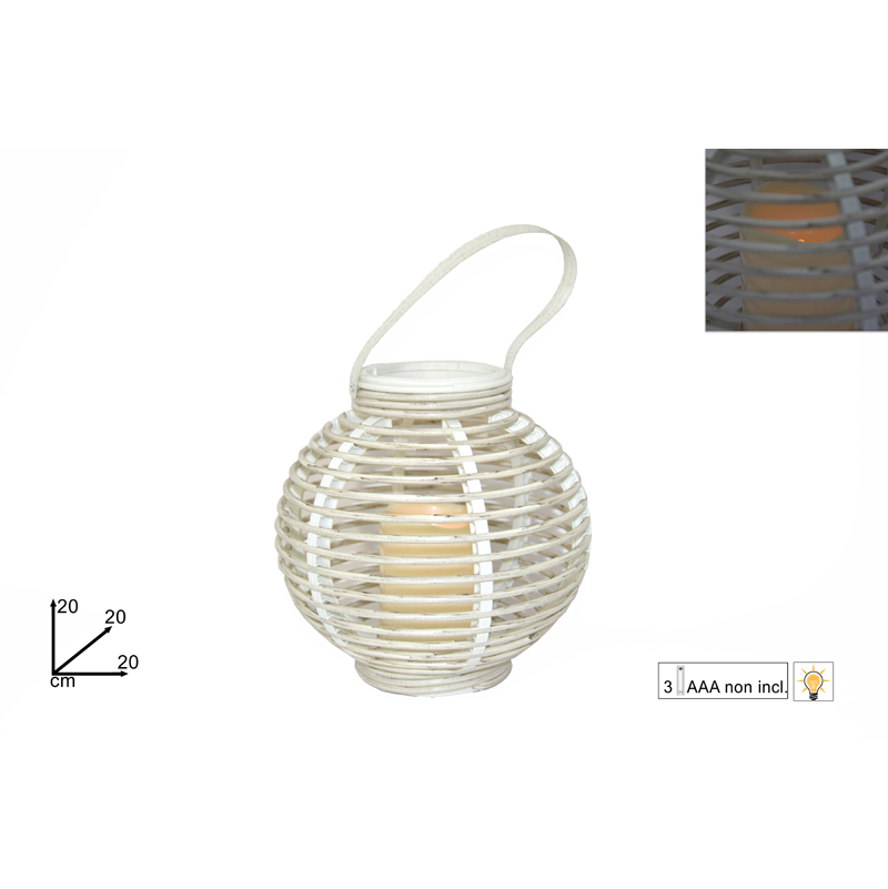 FENJER DEKORATIVNI BELI 20CM CM002472 | Univerzal