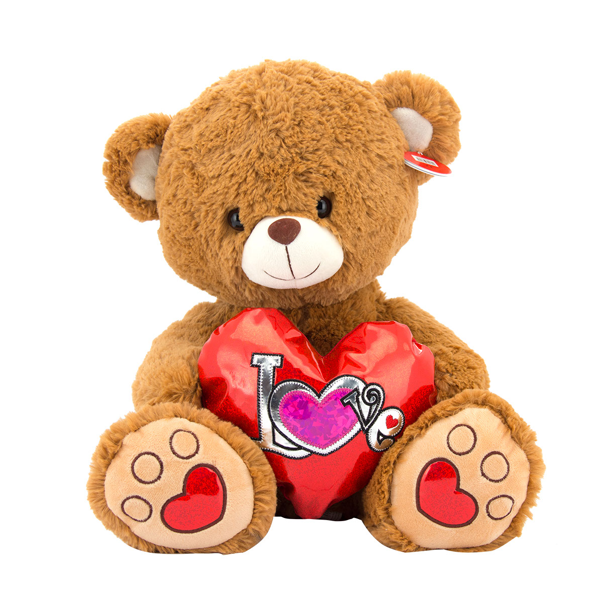 PLIŠANI MEDA SJAJ SRCE 70182M | Univerzal