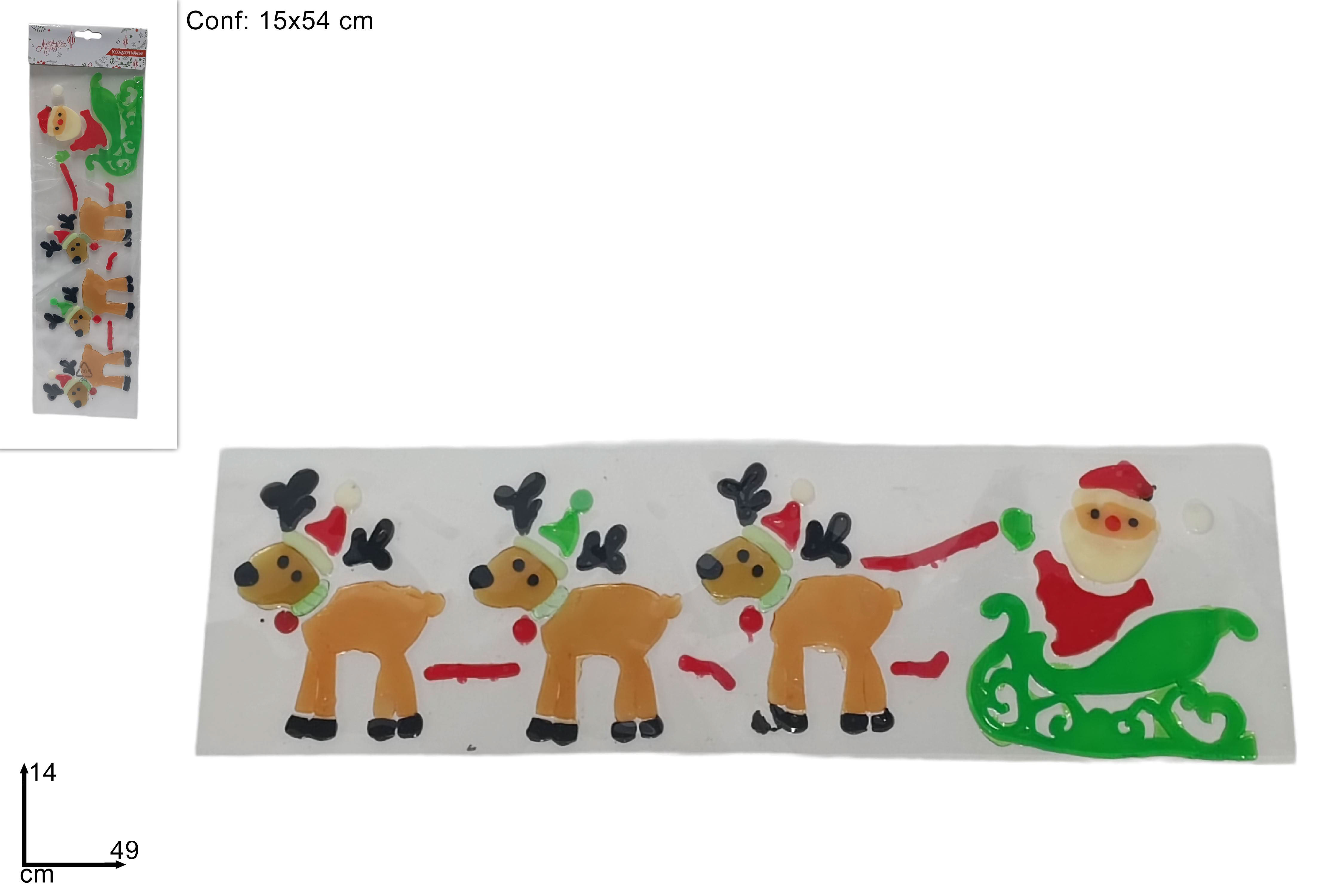 DEKORACIJA NOVOGODIŠNJA IRVASI SA DEDA MRAZOM NA SANKAMA XNA20011181 ...