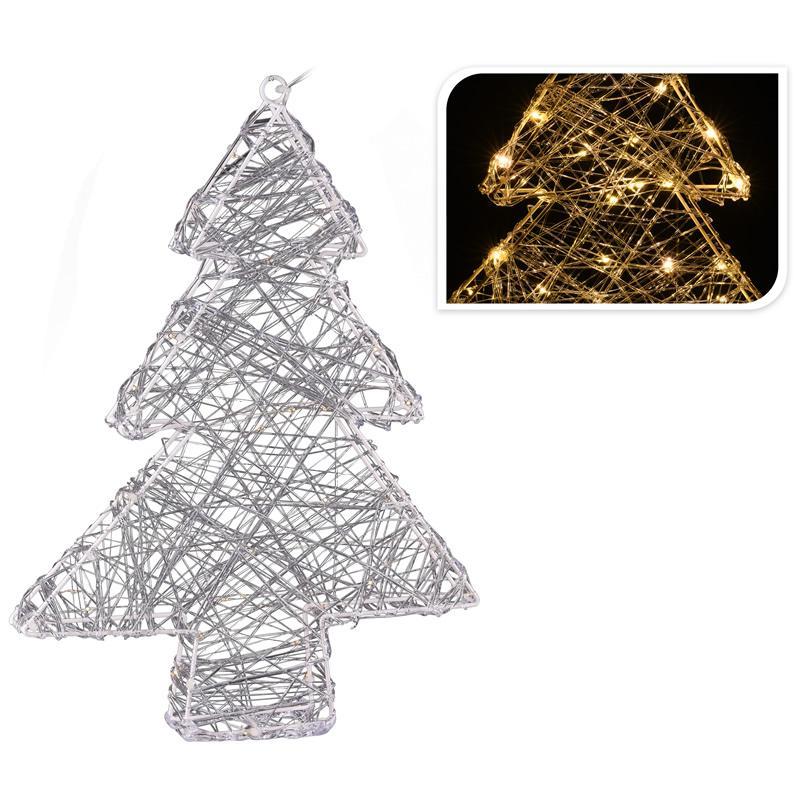 JELKA UKRASNA 40cm SA LAMPICAMA AX8106510 | Univerzal