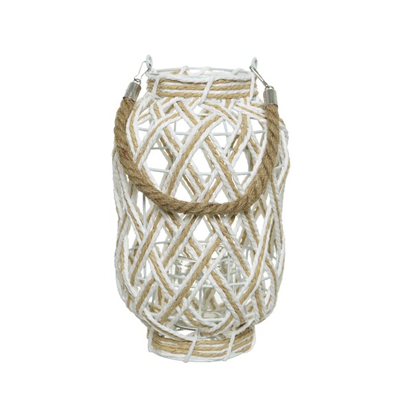 FENJER ZA SVEĆU DEKORATIVNI BELI 18X30CM 83.7138 | Univerzal