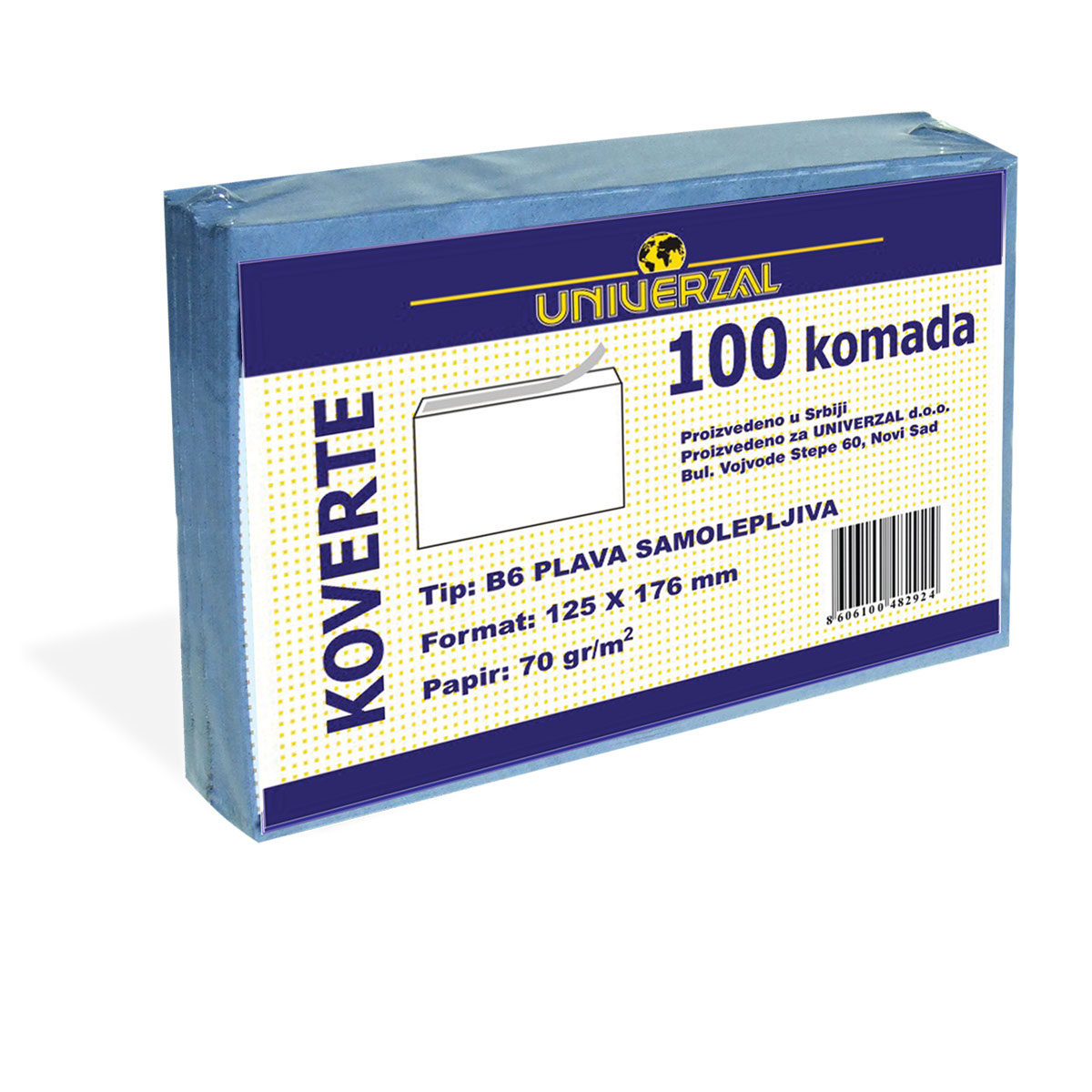 KOVERAT B-6-5 PLAVI 900/1 SAMOLEPLJIVI | Univerzal