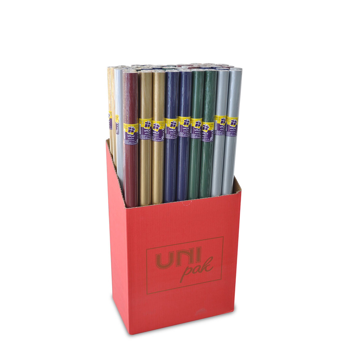 PAPIR UKRASNI *UNI-PAK*70X200cm UNL-0410 KRAFT | Univerzal