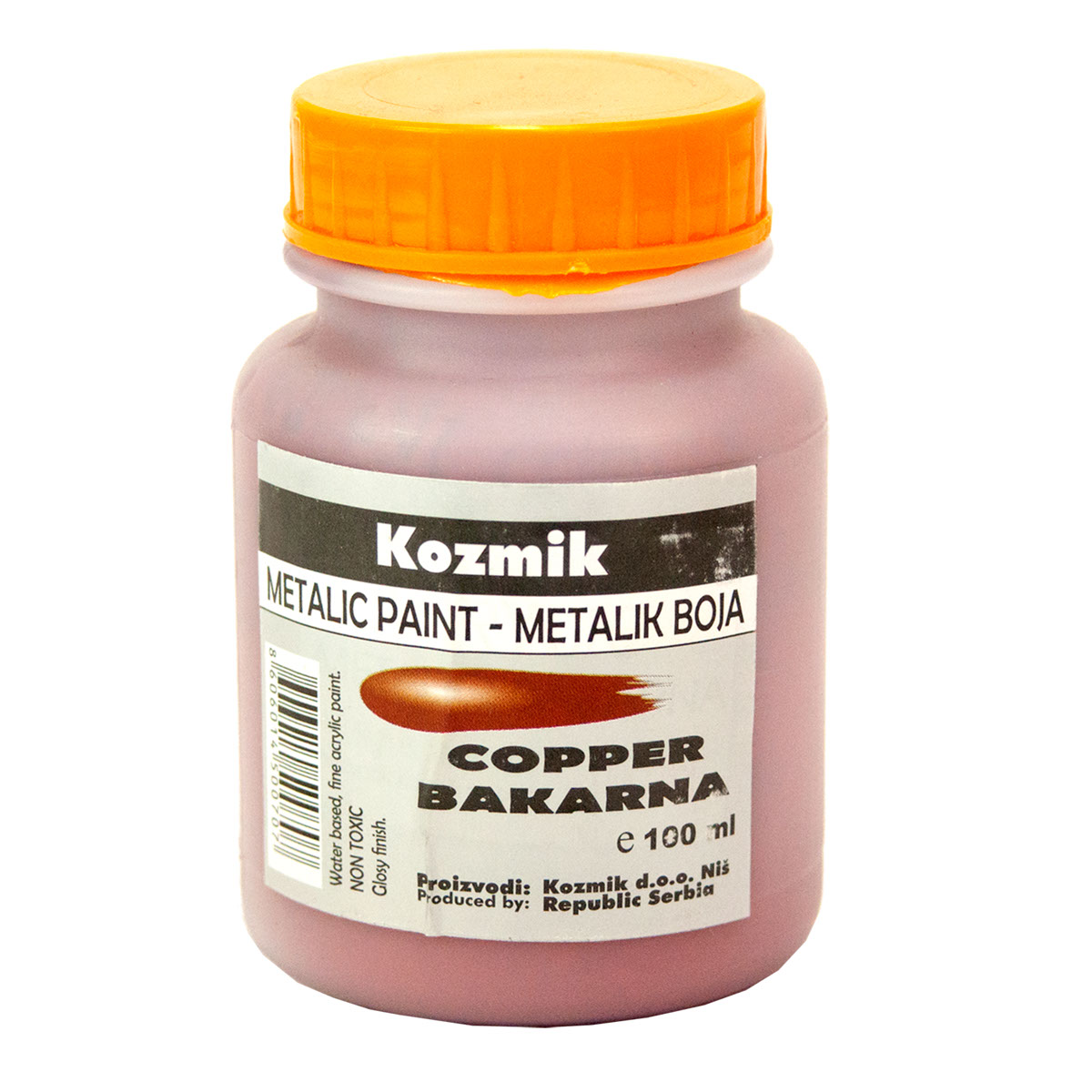 BOJA METALIK BAKARNA 100ml KOZMIK | Univerzal
