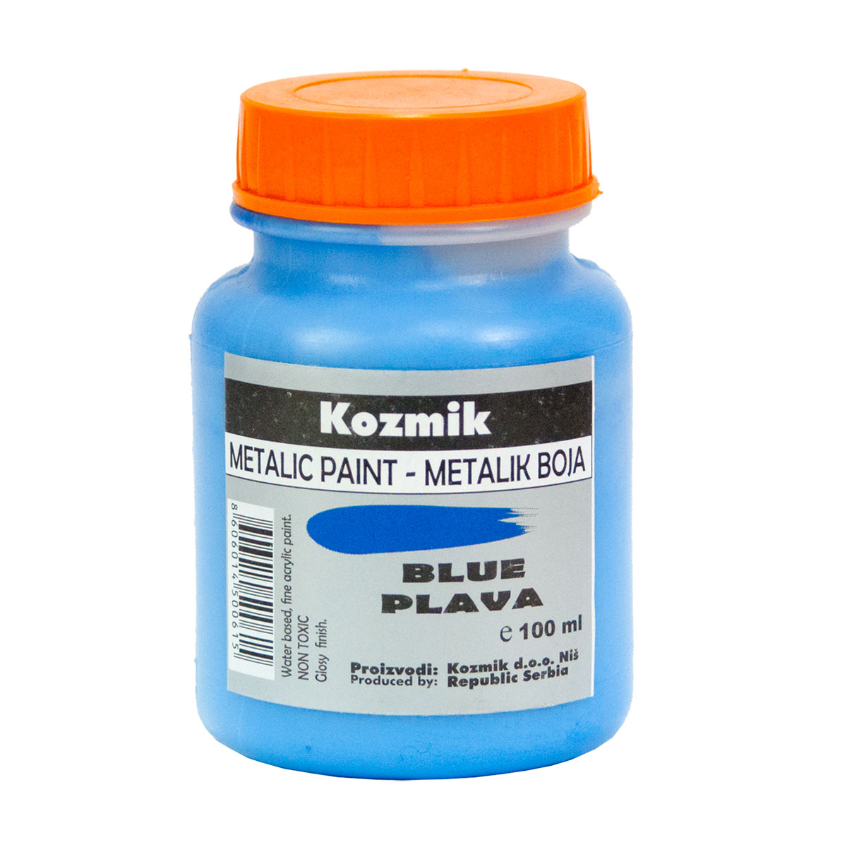 BOJA METALIK PLAVA 100ml KOZMIK | Univerzal