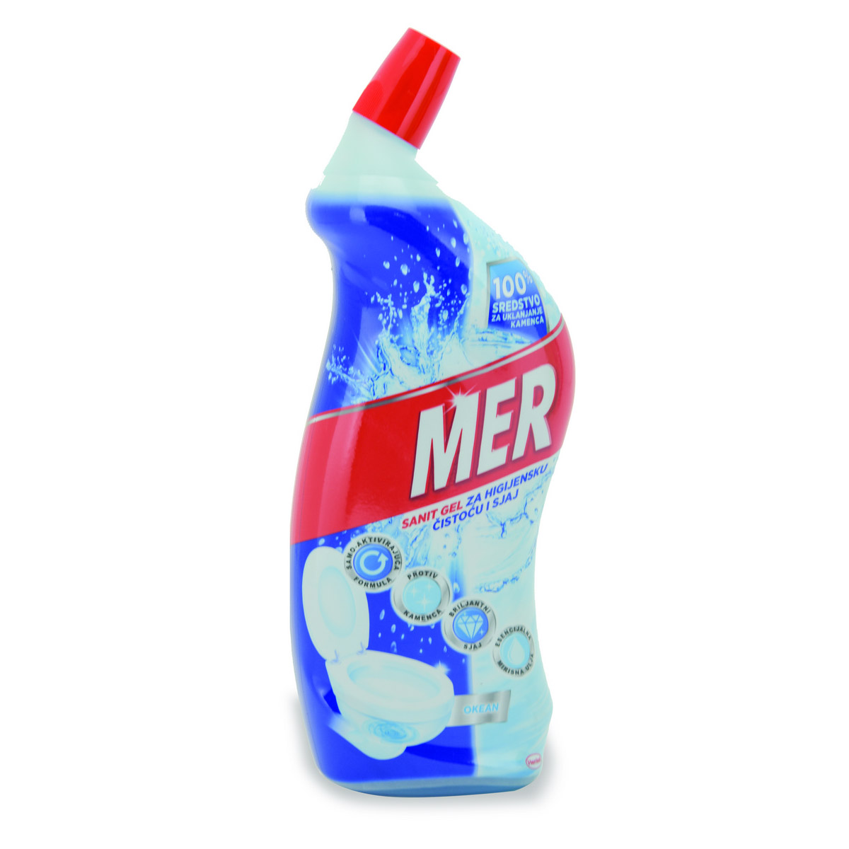 SREDSTVO ZA WC MER SANIT GEL 700ml | Univerzal