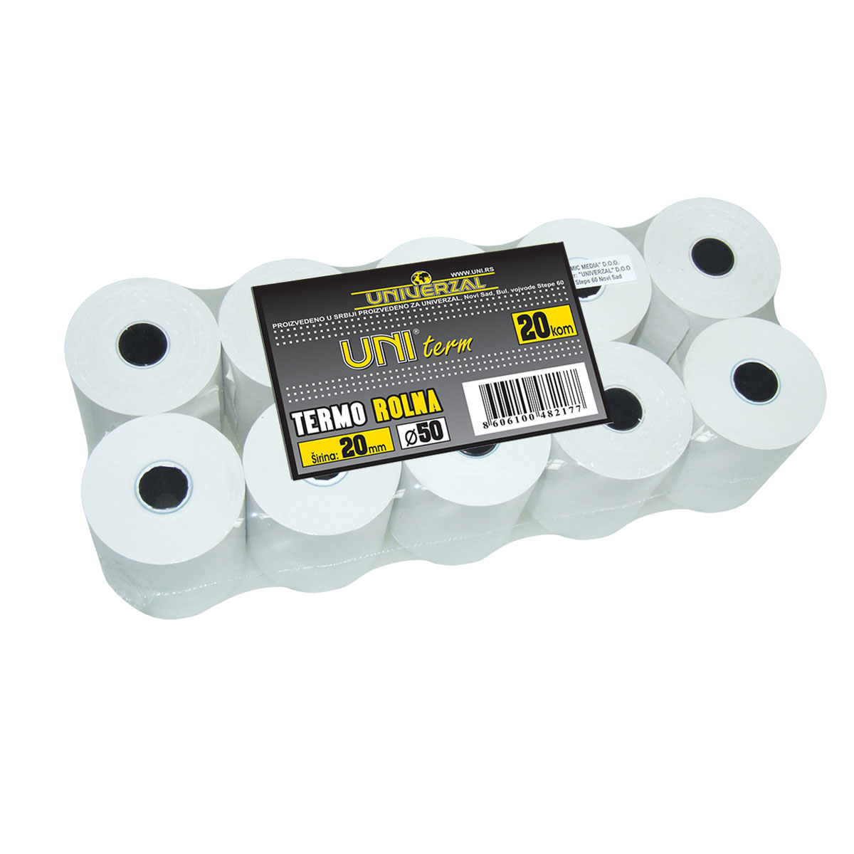 TERMO ROLNA 20mm fi50 20/1 UNI UNL-1599 | Univerzal