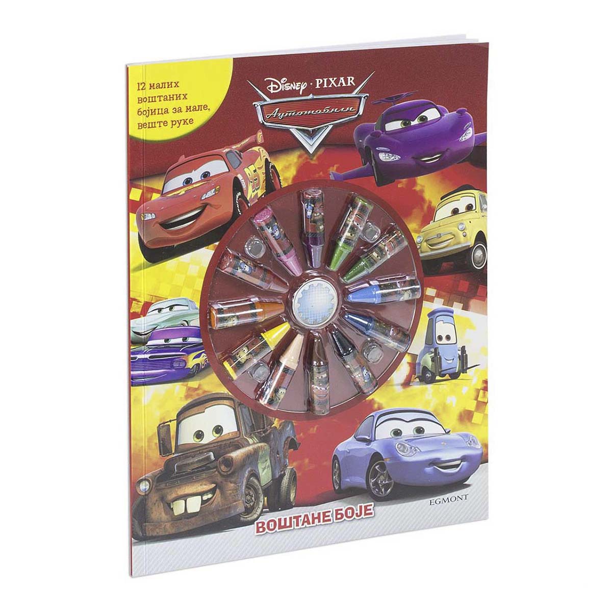 BOJANKA DISNEY AUTOMOBILI SA VOŠTANIM BOJAMA EGM1048 | Univerzal