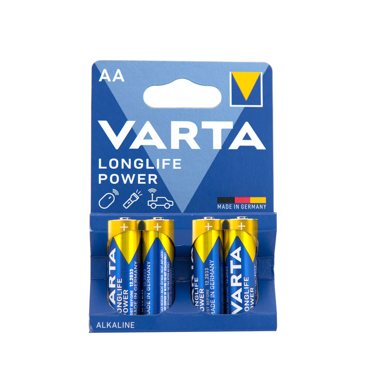 BATERIJE VARTA ALKALNA 4/1 LR6 1.5V LONGLIFE POWER | Univerzal