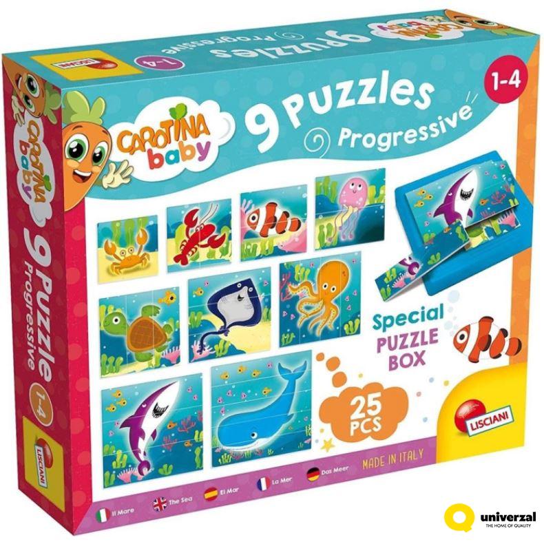 CAROTINA PUZZLE DEČIJE THE SEA LISCIANI 58457 | Univerzal