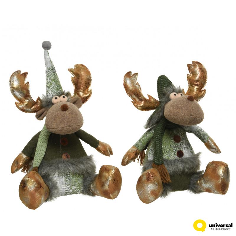 NOVOGODIŠNJA FIGURA IRVAS 21X21X39CM ZELENI 521762 | Univerzal