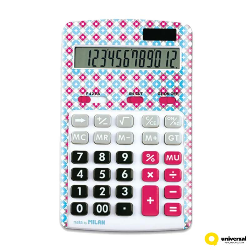 KALKULATOR 12MESTA MILAN 150712ACBL | Univerzal