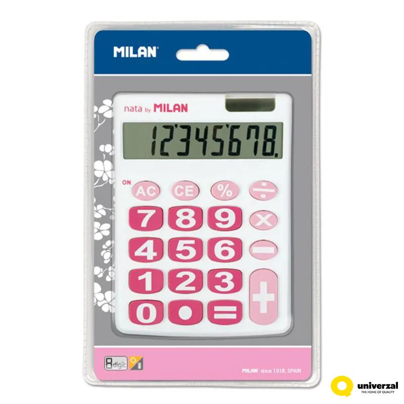 KALKULATOR 8MESTA MILAN 151708WBL | Univerzal