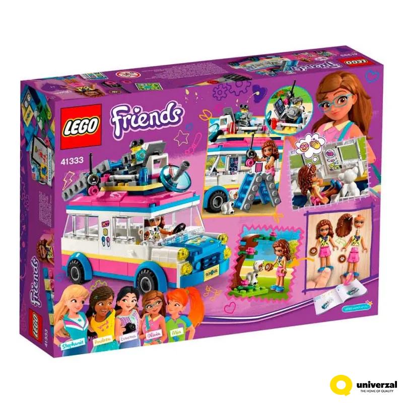 KOCKE LEGO FRIENDS OLIVIA S MISSION VEHICLE 41333 | Univerzal