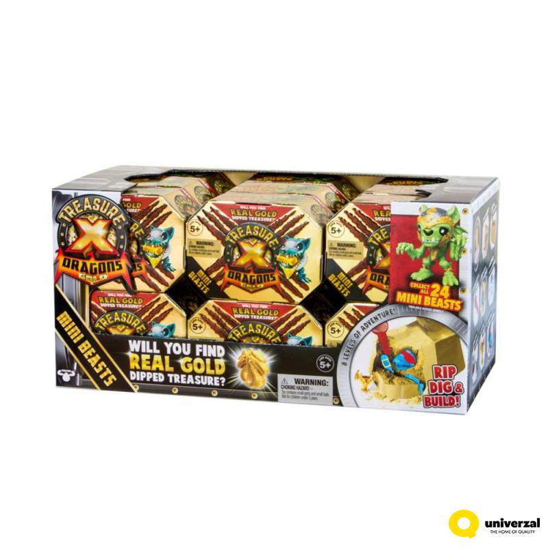 TREASURE X MINI BEAST ASST ME41512 | Univerzal