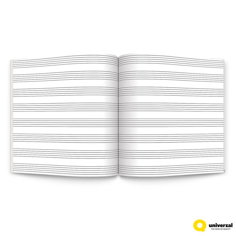 NOTNA SVESKA B5 12 LISTA UNI LINE UNL-0481 | Univerzal